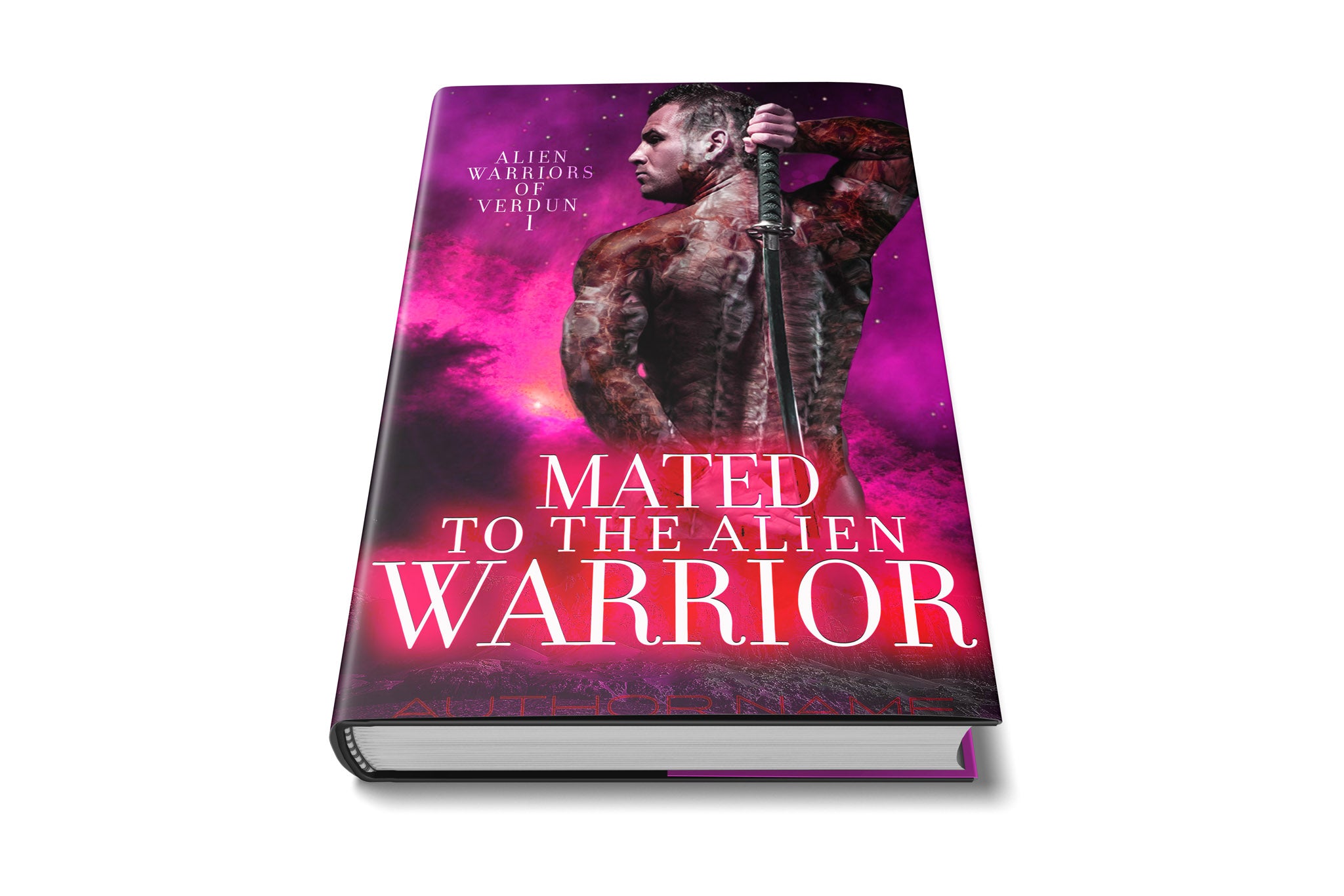 Science Fiction Romance Pre-made Book Covers Design Hoja – Hoja Designs