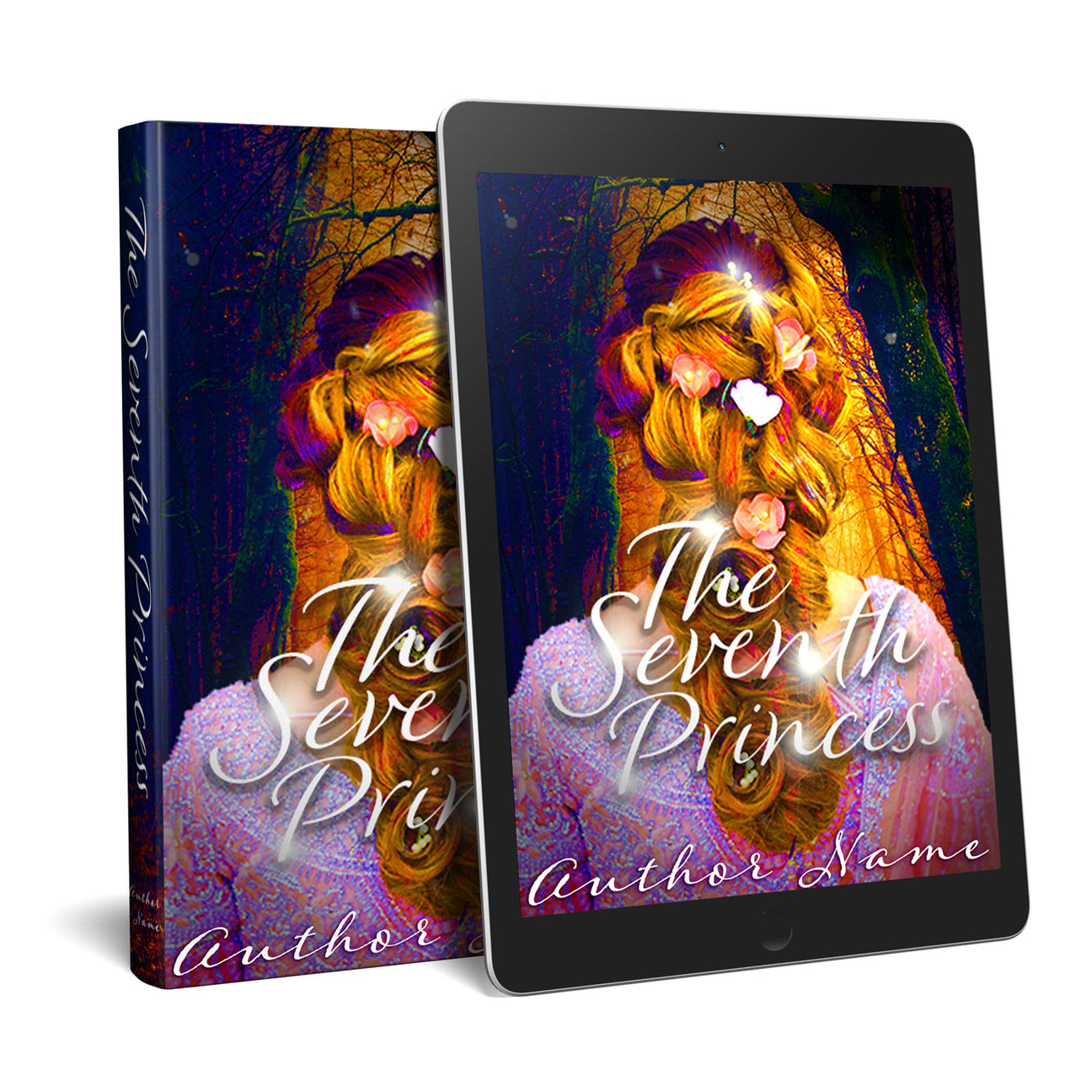 Illustrated Pre-made Book Covers Hoja Designs