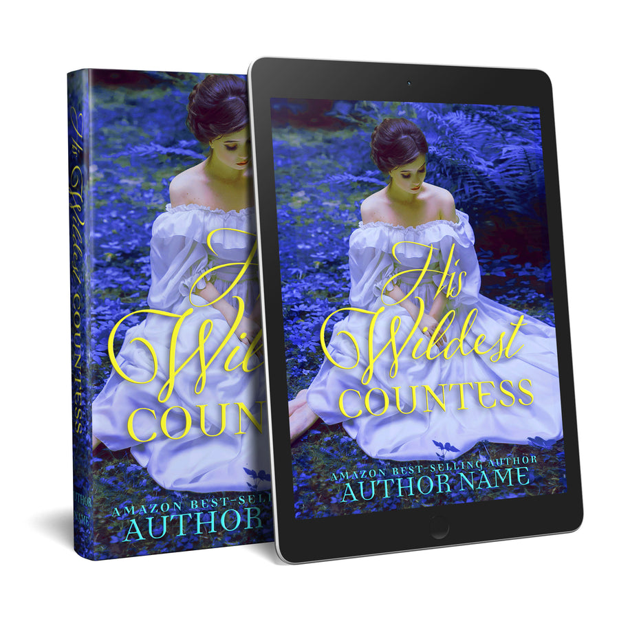 Gothic Pre-made Book Covers Design Hoja – Hoja Designs