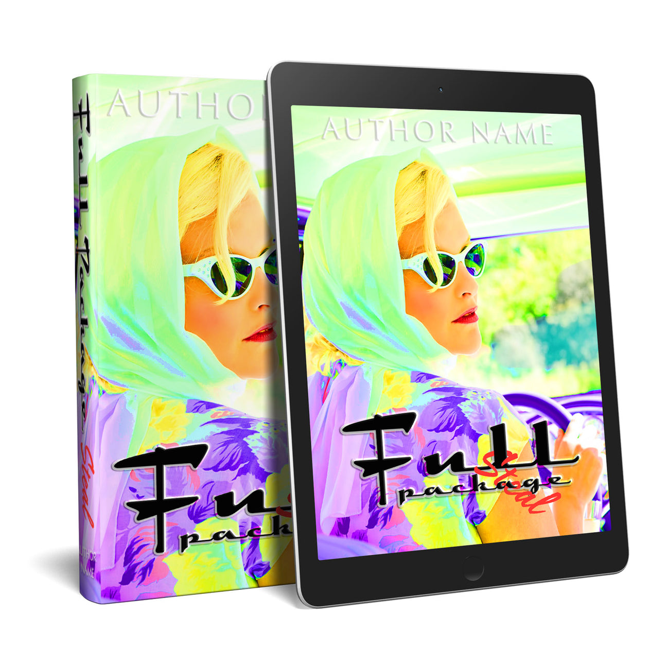 Women's Fiction Pre-made Book Covers Design Hoja – Hoja Designs